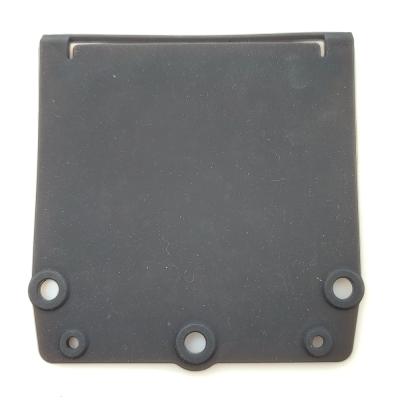 China Square Round Custom Molded Gaskets Food Safe Black Hnbr Gasket Material Red for sale