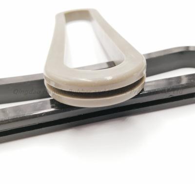 China 30 ShoreA Custom Silicone Gaskets Protective Drill Hole  Silicone Gaskets O Rings for sale
