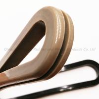 China 30 ShoreA Custom Silicone Gaskets Protective Drill Hole  Silicone Gaskets O Rings for sale