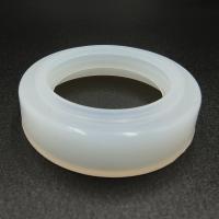 China Food Grade Custom Silicone Gaskets Tear Resistant 90 ShoreA Custom Made Rubber Seals for sale