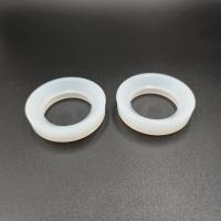 China Food Grade Custom Silicone Gaskets Tear Resistant 90 ShoreA Custom Made Rubber Seals for sale
