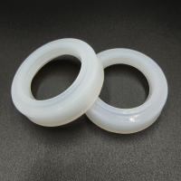 China Food Grade Custom Silicone Gaskets Tear Resistant 90 ShoreA Custom Made Rubber Seals for sale