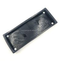 China Round Flat Custom Silicone Gaskets 30 Degree - 90 Degree Silicone Rubber Cover Casing for sale