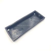 China Round Flat Custom Silicone Gaskets 30 Degree - 90 Degree Silicone Rubber Cover Casing for sale