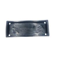 China Round Flat Custom Silicone Gaskets 30 Degree - 90 Degree Silicone Rubber Cover Casing for sale