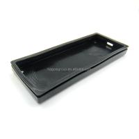 China Round Flat Custom Silicone Gaskets 30 Degree - 90 Degree Silicone Rubber Cover Casing for sale