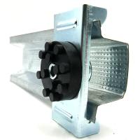 China Green Sound Isolation Clips Installation Hat Furring 62MM Ceiling Sound Isolation Clips for sale