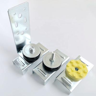 China Modern Resilient Sound Isolation Clips Hat Channel Rubber Building Industry for sale