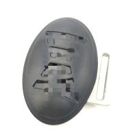 China Black Rubber Metal Parts Custome Size 90 Shore Rubber Metal Bonded Products for sale