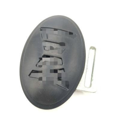 China Black Rubber Metal Parts Custome Size 90 Shore Rubber Metal Bonded Products for sale