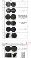 China Elevator Jacks Automotive Rubber Parts Round Chassis Molded Silicone Rubber Pad for sale