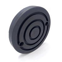 China Elevator Jacks Automotive Rubber Parts Round Chassis Molded Silicone Rubber Pad for sale
