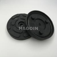 China Elevator Jacks Automotive Rubber Parts Round Chassis Molded Silicone Rubber Pad for sale