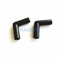 China CustomRubber EPDM Hose AC Drain Hose Connector Elbow Fitting with Hose Clamp for Air Conditioner for sale
