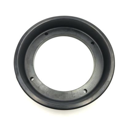 China Customized Shape Molded Rubber Gaskets  Pipe Flange Sealing Ring Oil Resistant for sale
