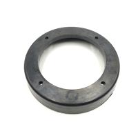China Customized Shape Molded Rubber Gaskets  Pipe Flange Sealing Ring Oil Resistant for sale