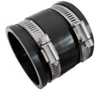 China ID 30 - 140 Mm Flexible Flexible Entry Boots PVC Pipe Connector Rubber Coupling for sale