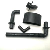 China Flexible EPDM Rubber Parts Heat Resistant  AC Drain Hose Connector Elbow Fitting for sale