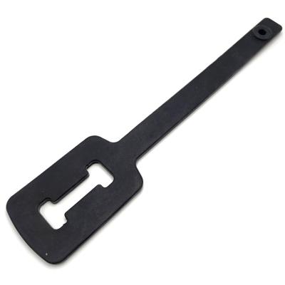 China Customized Grip Silicone Heavy Duty Tie Down Rubber Tarp Straps EPDM for sale