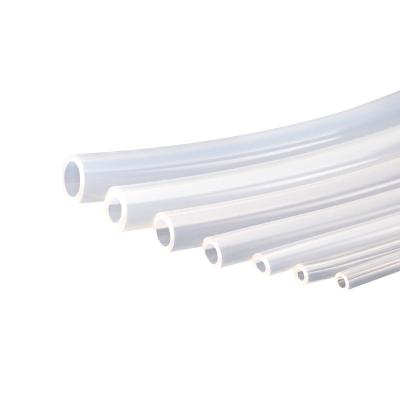 China Heat Resistant Silicone Rubber Tubing 0.5mm To 50mm Coffee Rubber Hose for sale