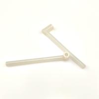 China Transparent Custom Silicone Hoses EPDM Ozone Resistant Silicone Elbow Tube for sale