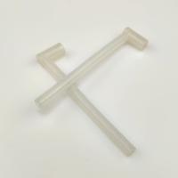 China Transparent Custom Silicone Hoses EPDM Ozone Resistant Silicone Elbow Tube for sale