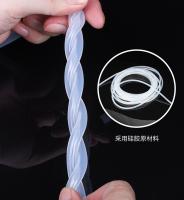 China Medical Grade High Temp Silicone Hose Transparent Liquid Water Custom Made Silicone Hoses for sale