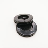 China Custom Grommet Hole Plug Synthetic Rubber Bushing Black Cable Wire Hose Snap for sale