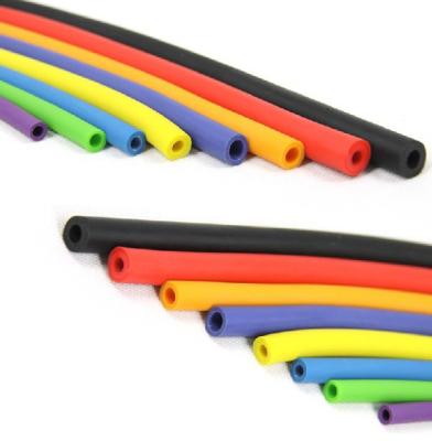 China High Elasticity Custom Silicone Hoses Colored Slingshot Hydraulic Rubber Tube for sale