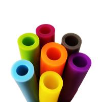 China High Elasticity Custom Silicone Hoses Colored Slingshot Hydraulic Rubber Tube for sale
