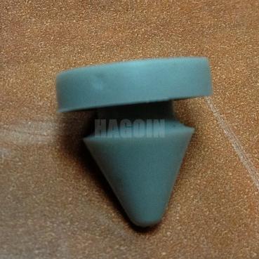 China Anti Vibration Rubber Door Silencer Anti Collision Noise Reduction Rubber Door Stop Buffer for sale