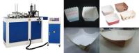 China 4KW Automatic Paper Lunch Box Making Machine With PLC Program Control for sale