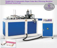 China Disposable Fried Chicken / Hamburger Box Machine With PLC Program Control for sale
