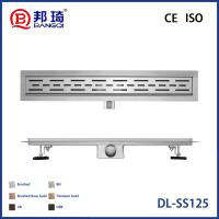 China DL-SS125 European Stainless Steel Floor Drain for sale