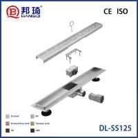 China DL-SS125 European Stainless Steel Floor Drain for sale