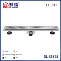China DL-SS128 European Stainless Steel Floor Drain for sale