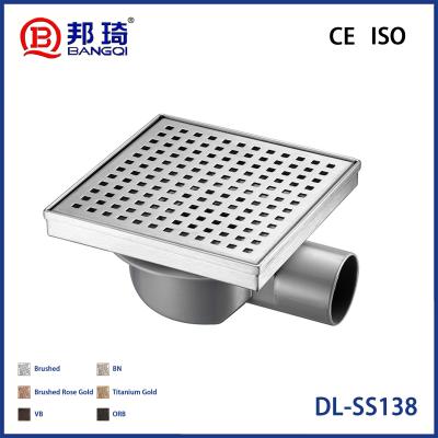 China DL-SS138 European Stainless Steel Floor Drain for sale