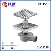 China DL-SS138 European Stainless Steel Floor Drain for sale