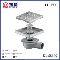 China DL-SS140 European Stainless Steel Floor Drain for sale