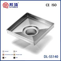 China DL-SS140 European Stainless Steel Floor Drain for sale