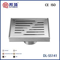 China DL-SS141 European Stainless Steel Floor Drain for sale