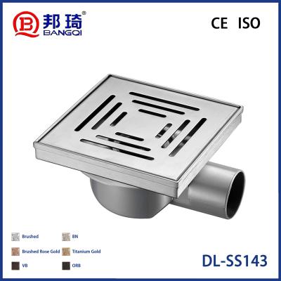 China DL-SS143 European Stainless Steel Floor Drain for sale