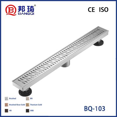 China BQ-103 American Stainless Steel Floor Drain for sale
