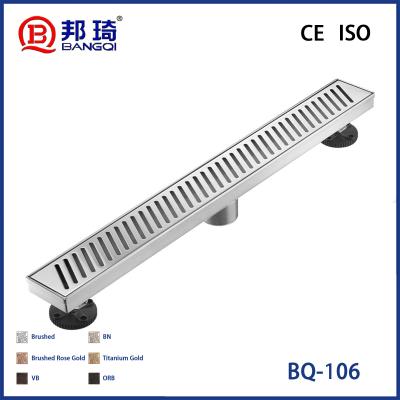 China BQ-106 American Stainless Steel Floor Drain for sale