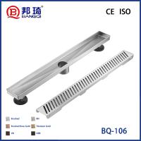 China BQ-106 American Stainless Steel Floor Drain for sale