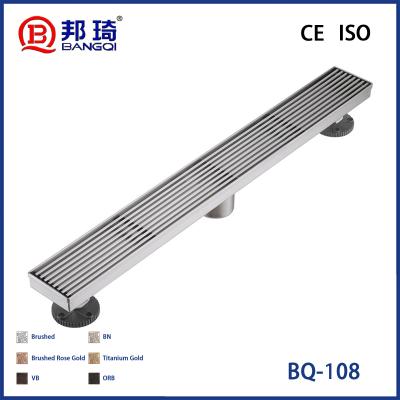 China BQ-108 American Stainless Steel Floor Drain for sale