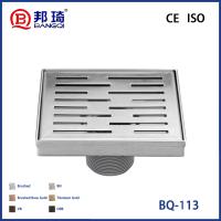 China BQ-113 American Stainless Steel Floor Drain for sale