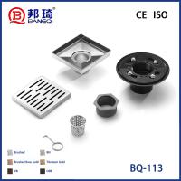 China BQ-113 American Stainless Steel Floor Drain for sale