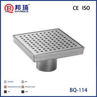 China BQ-114 American Stainless Steel Floor Drain for sale