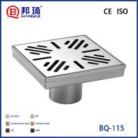 China BQ-115 American Stainless Steel Floor Drain for sale
